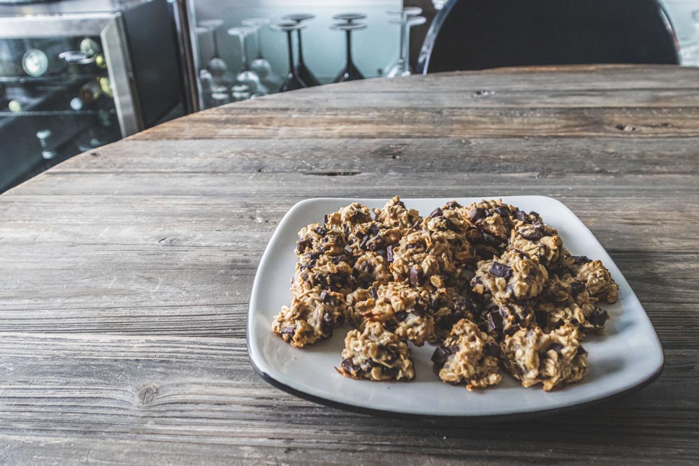Recette de biscuits moelleux à la banane et au chocolat | Béatrice