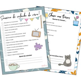 50 activités gratuites pour la semaine de relâche | Béatrice